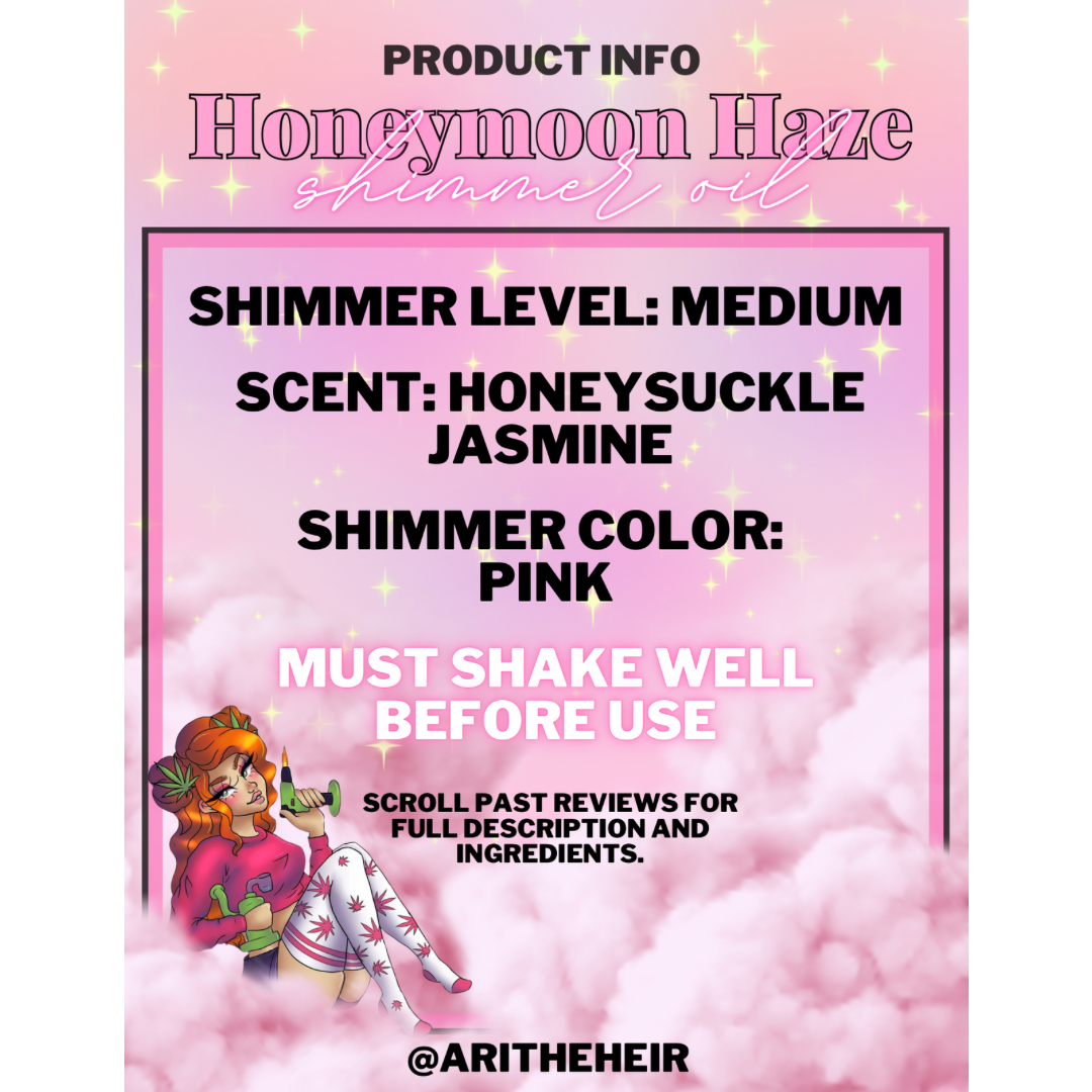 Honeymoon Haze Shimmer Oil | Ari the Heir